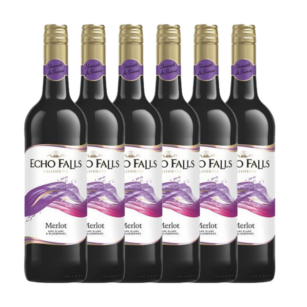 Echo Falls Merlot 6x75cl | 6bottles.com